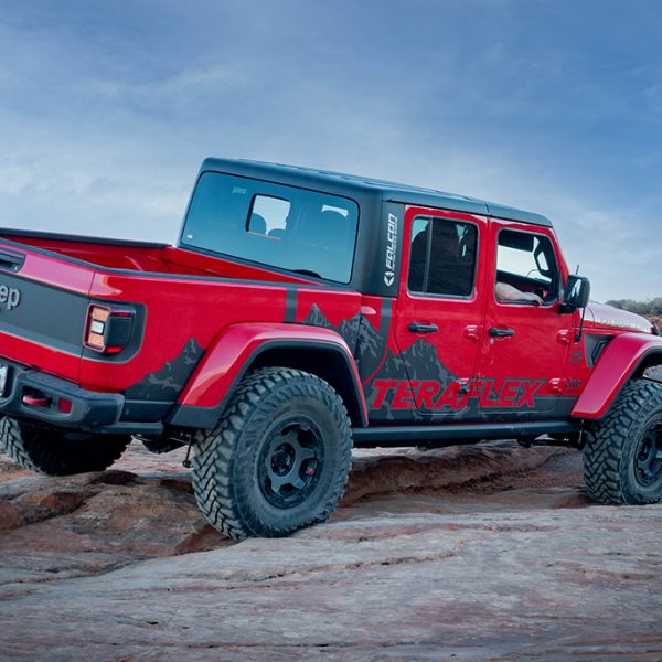 2020 Red Gladiator Rubicon – TeraFlex