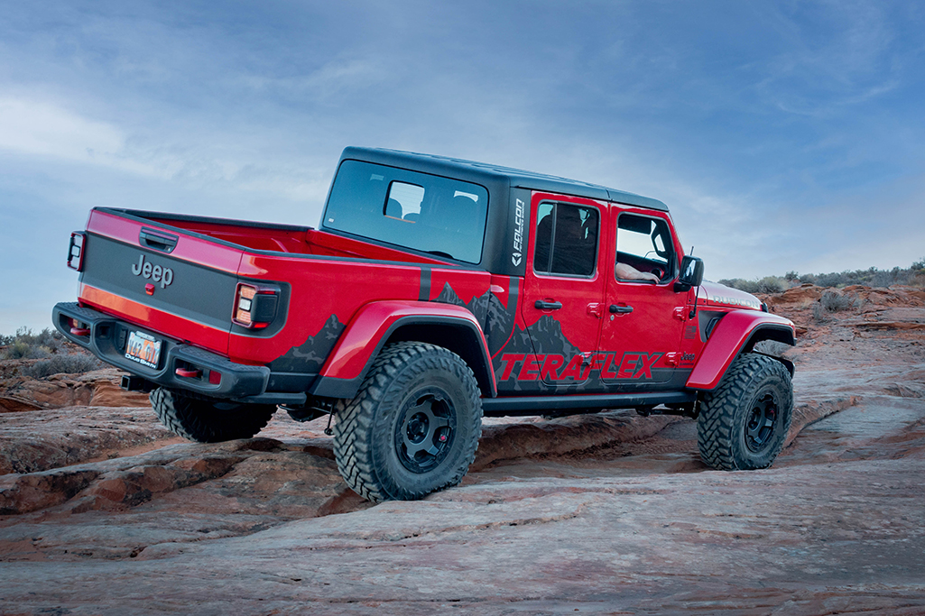 2020 Red Gladiator Rubicon – TeraFlex