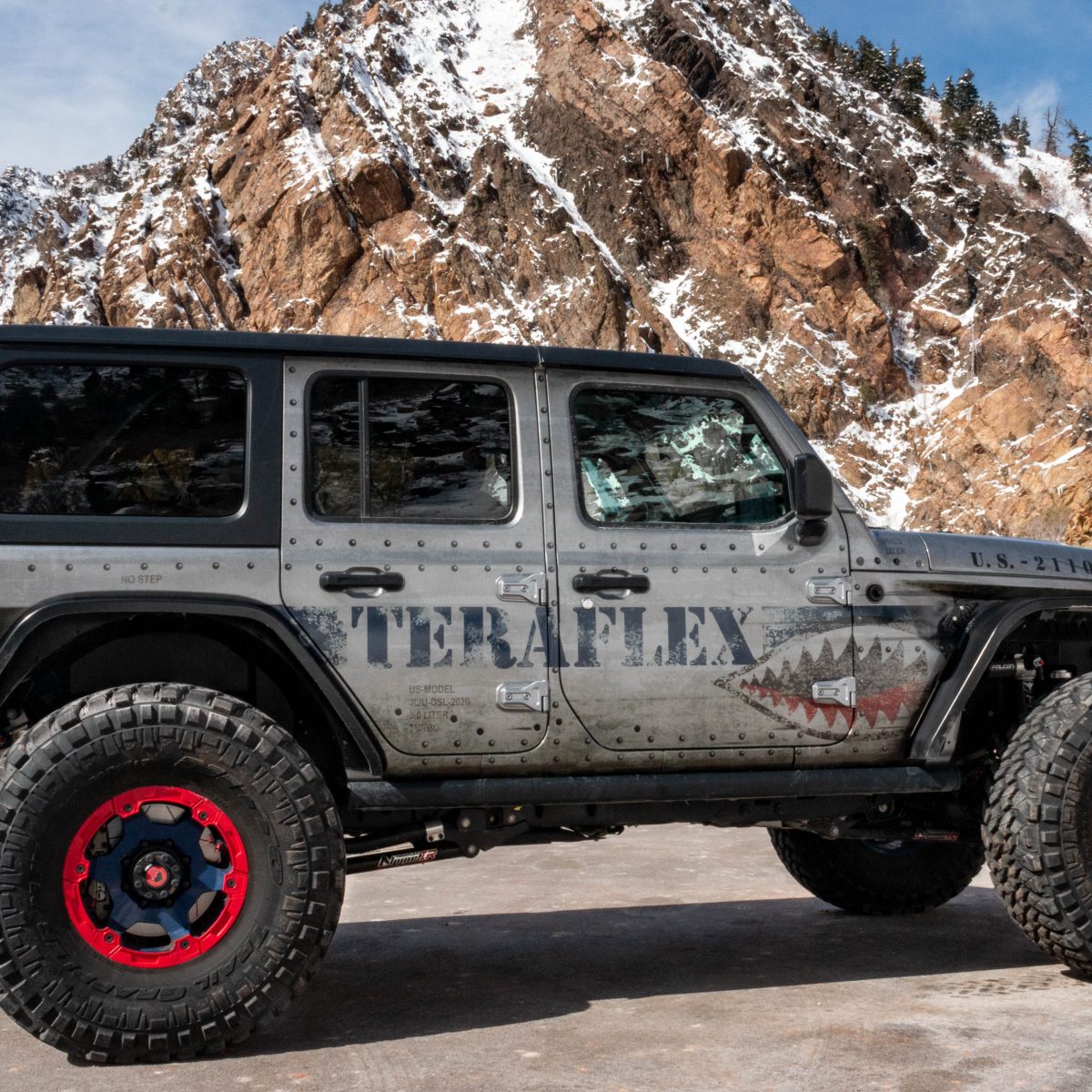 2020 Billet Silver JLU Rubicon Diesel – TeraFlex