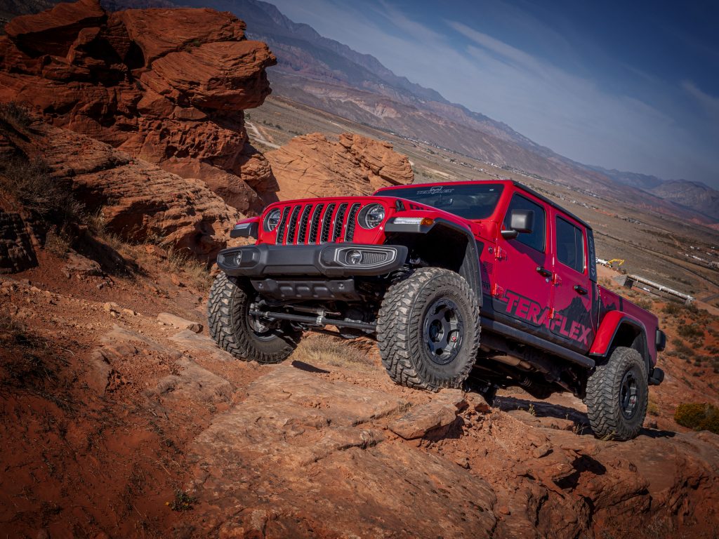 2020 Red Gladiator Rubicon – TeraFlex
