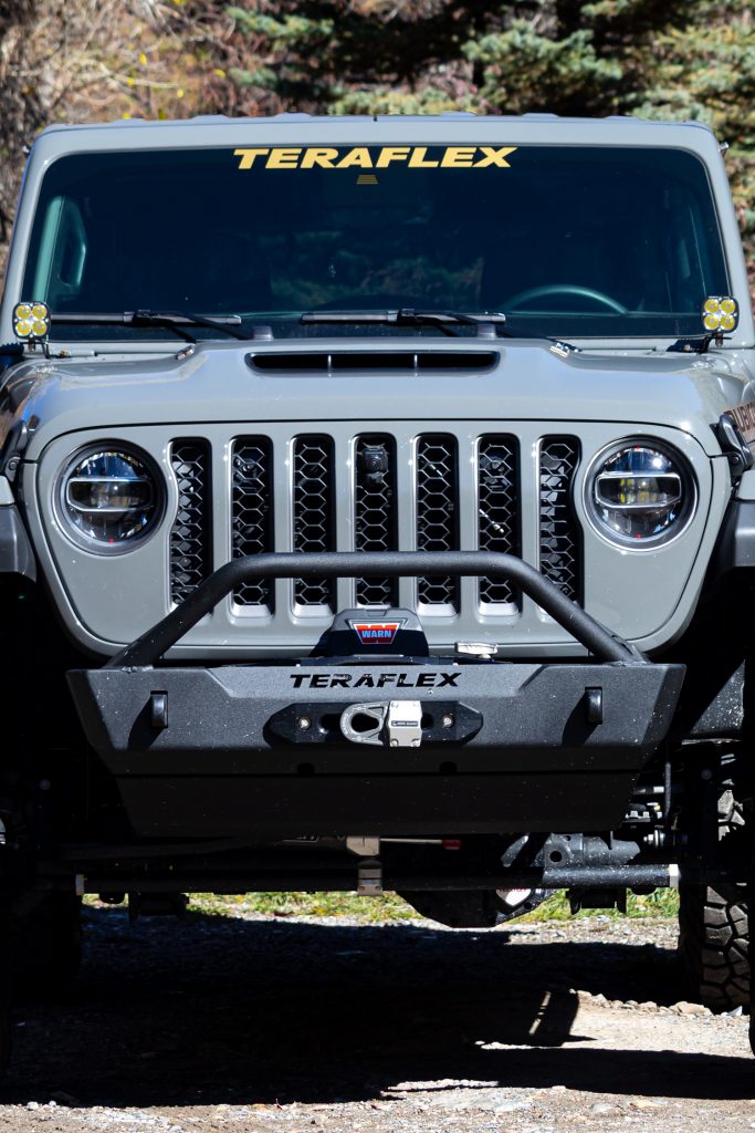 Protect Your Jeep with TeraFlex JL/JT RockGuard Crest Front Bumper ...
