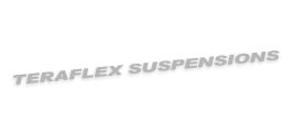 TeraFlex | TeraFlex Suspensions Windshield Decal - 48" Silver